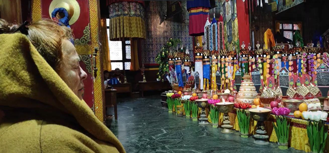 “Fire puja”, a ritual unique to Yungdrung Bon was documented at Triten ...