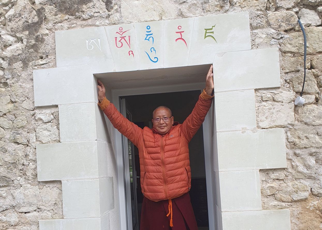 The place is perfect for skygazing, Khenpo Gelek says about the new ...